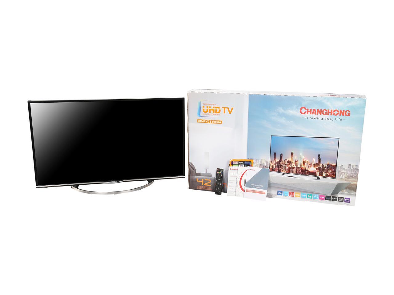 Refurbished: Changhong 42" 4K LED-LCD HDTV - - Newegg.com