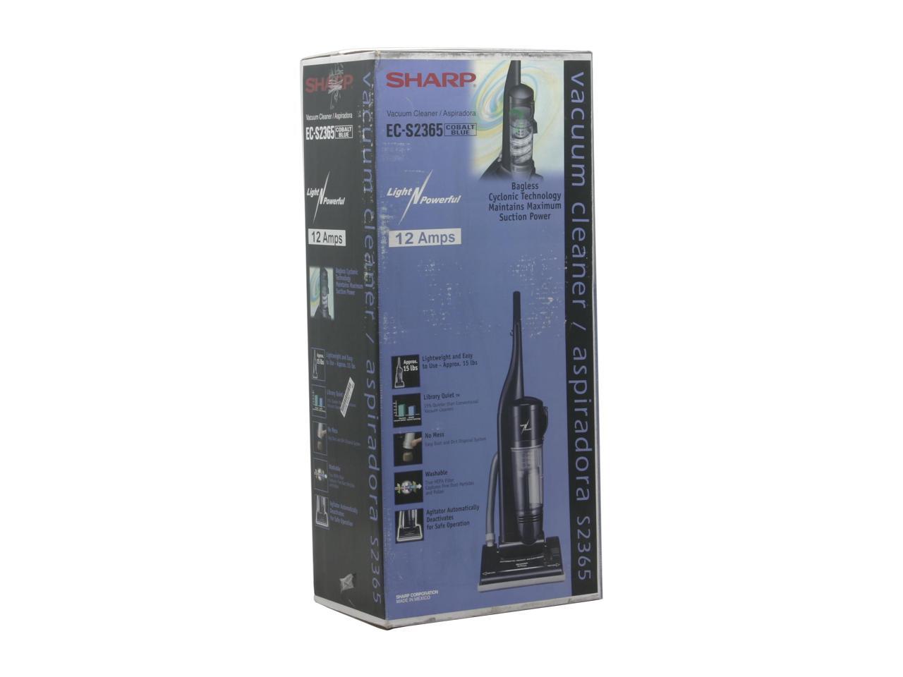 SHARP ECS2365 Pure Power Cyclonic Bagless Vacuum Cleaner - Newegg.com