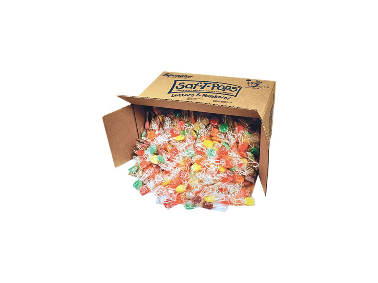 Spangler 545 Saf-T-Pops, Assorted Flavors, Individually Wrapped, Bulk ...