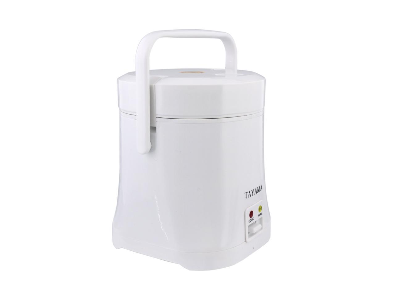 Tayama 1.5 Cup Portable Mini Rice Cooker, White TMRC-03 - Newegg.com