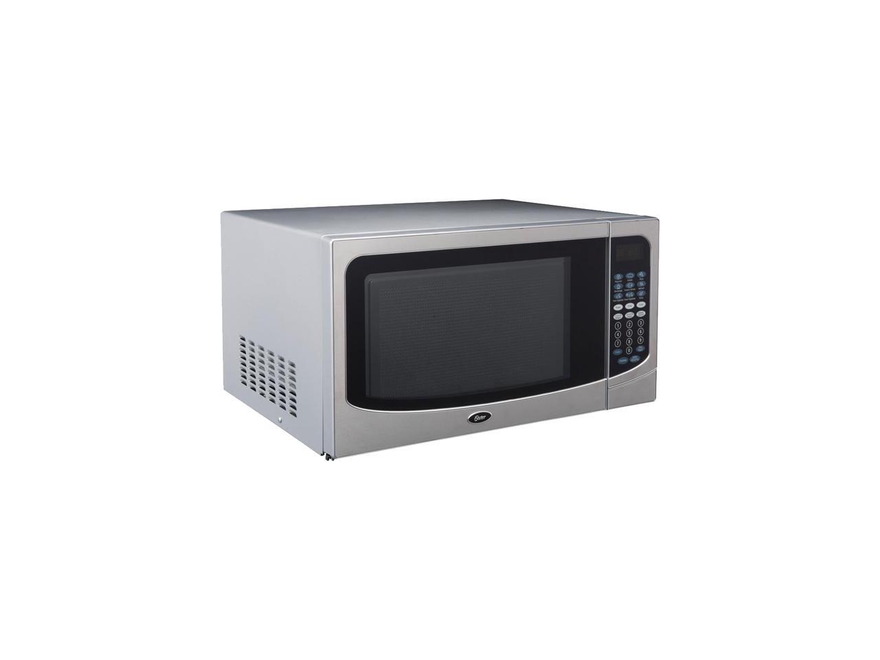 Oster Family-Size 1.6-Cu. Ft. Countertop Microwave Oven with Push ...