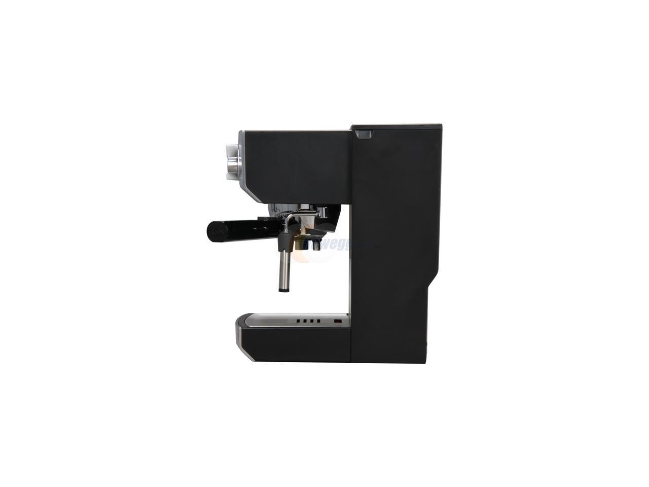 KRUPS XP5220 Precise Tamp Espresso Machine Silver/Black - Newegg.ca