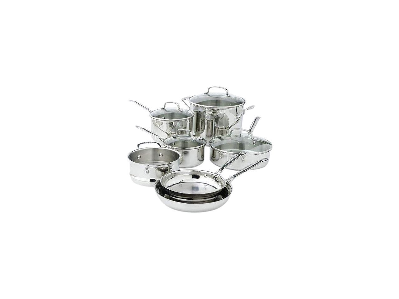 Cuisinart 11 Piece Chef's Classic Cookware Set - Newegg.com