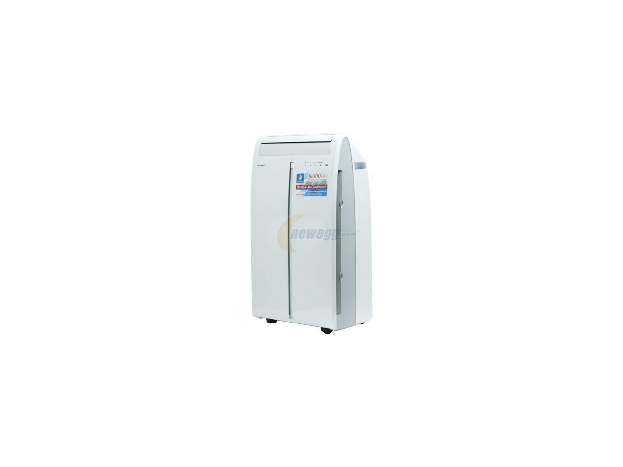 SHARP CV-P10MC 10,000 Cooling Capacity (BTU) Portable Air Conditioner ...