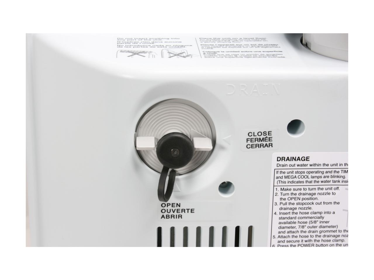 SHARP CV-P10MC 10,000 Cooling Capacity (BTU) Portable Air Conditioner ...