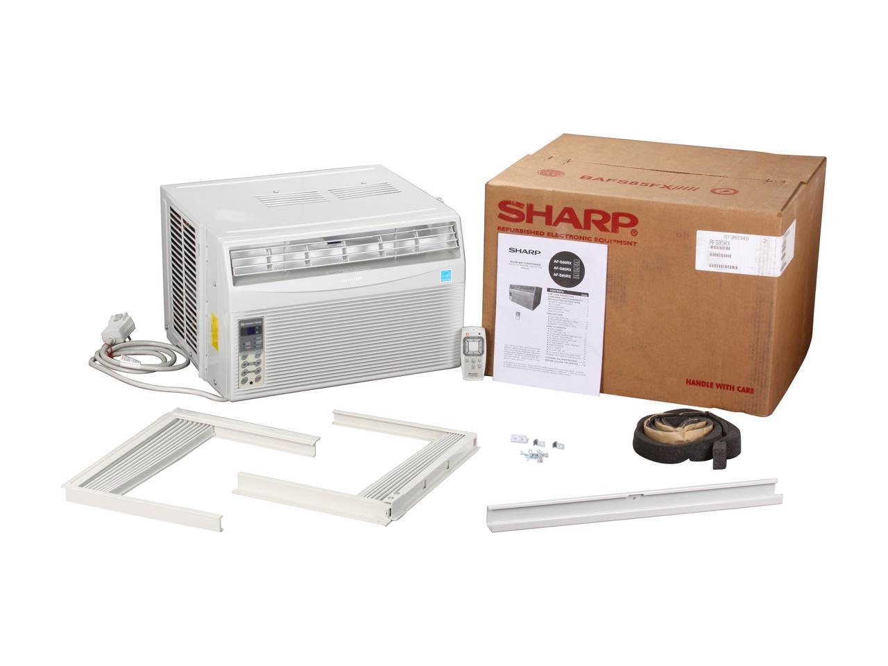Refurbished: SHARP AF-S85RX 8,000 Cooling Capacity (BTU) Window Air ...