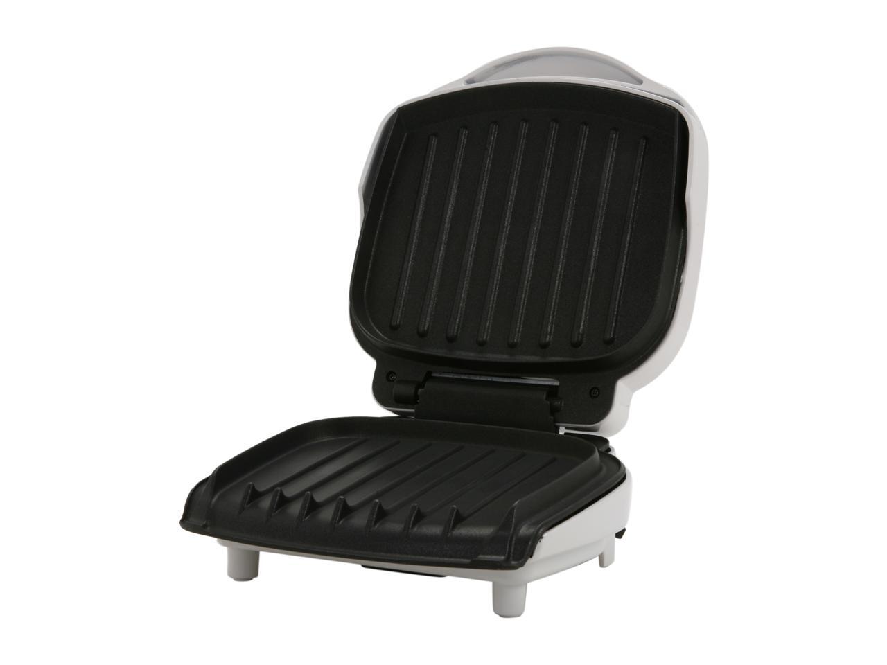 George Foreman Champ Grill with Bun Warmer GR10ABW White - Newegg.com