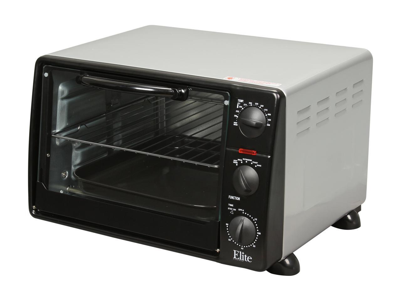 Maxi-Matic Elite ERO-2008N 23L 6-Slice 1500 Watts Toaster Oven Broiler ...