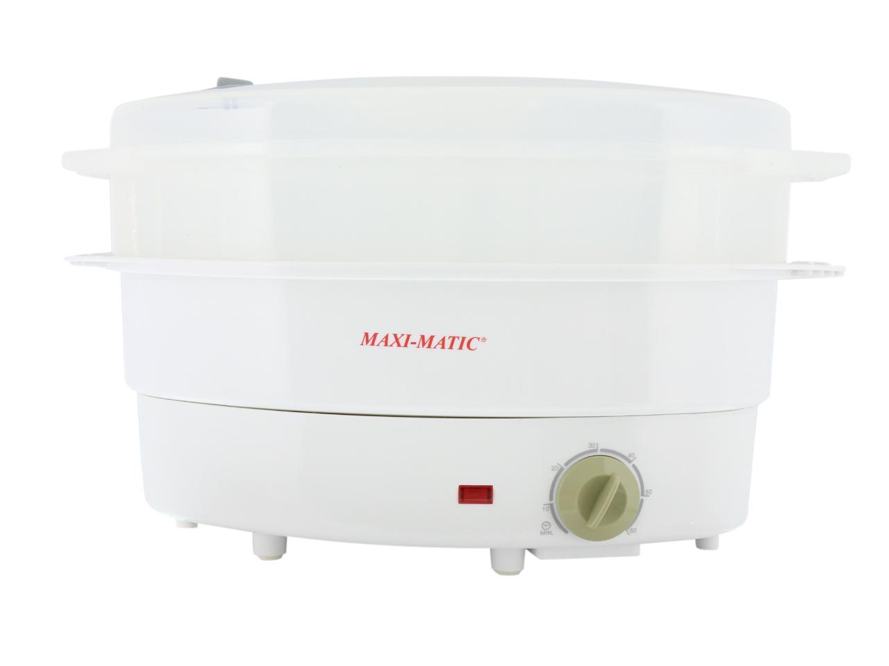 MAXI-MATIC Electric Food Steamer, White TS-677 - Newegg.com