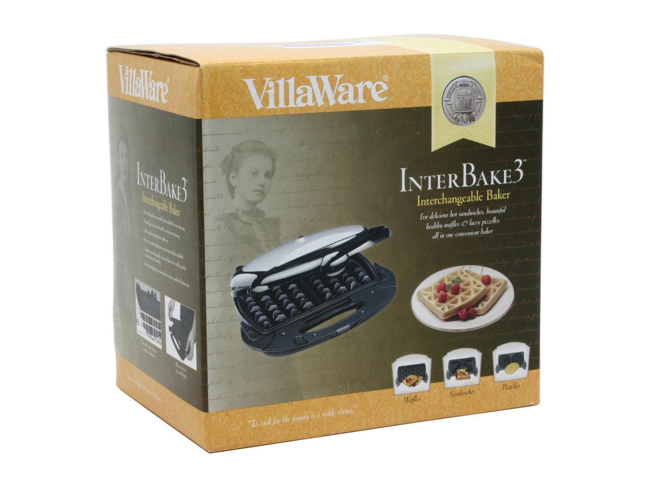 VillaWare V5230 Stainless Steel InterBake - 2 Square - Newegg.com