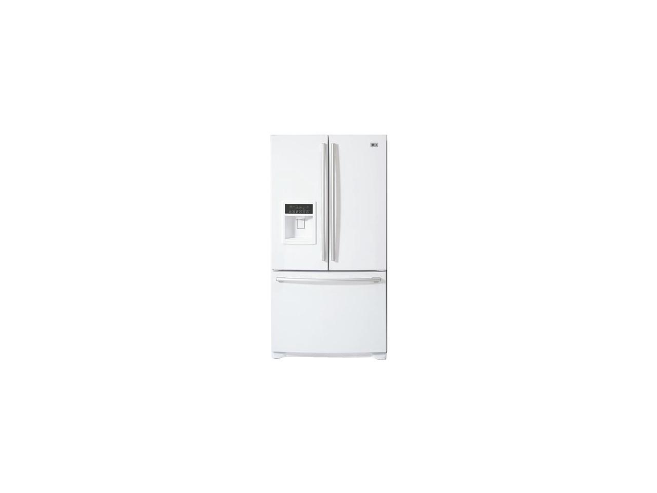 LG 24.7 cu.ft. French Door Refrigerator Smooth White LFX25950SW ...
