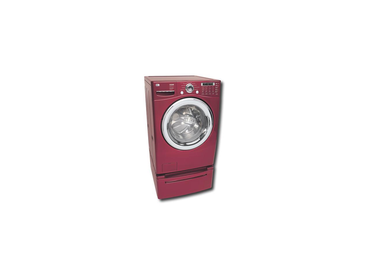 LG WM2487HRM Red Front-Loading Washer - Newegg.com