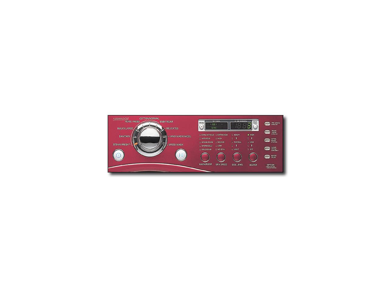 LG WM2487HRM Red Front-Loading Washer - Newegg.com