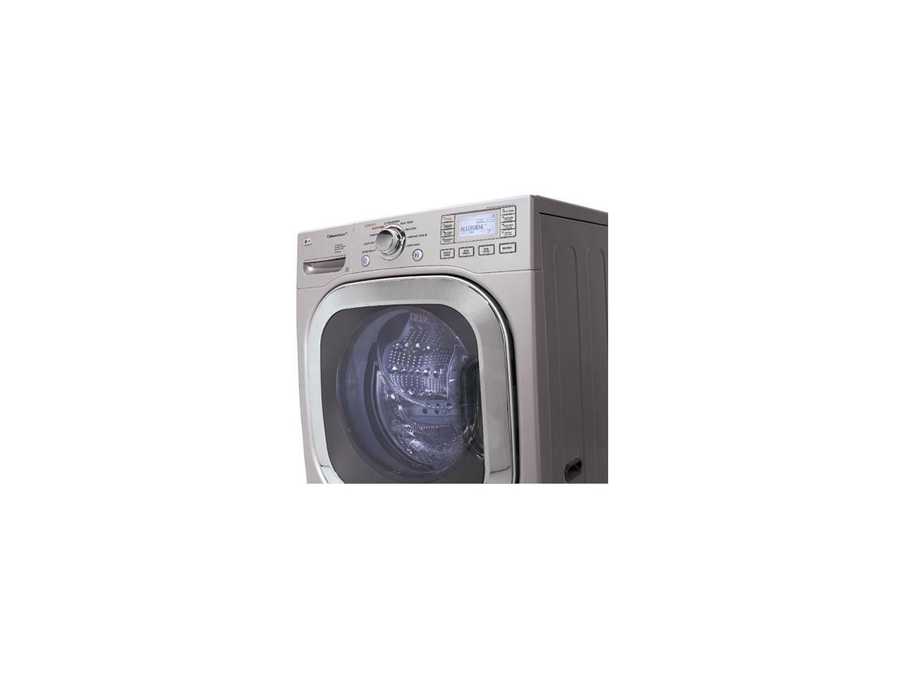 LG WM3001HPA Pure Silver Front-Loading Washer - Newegg.com