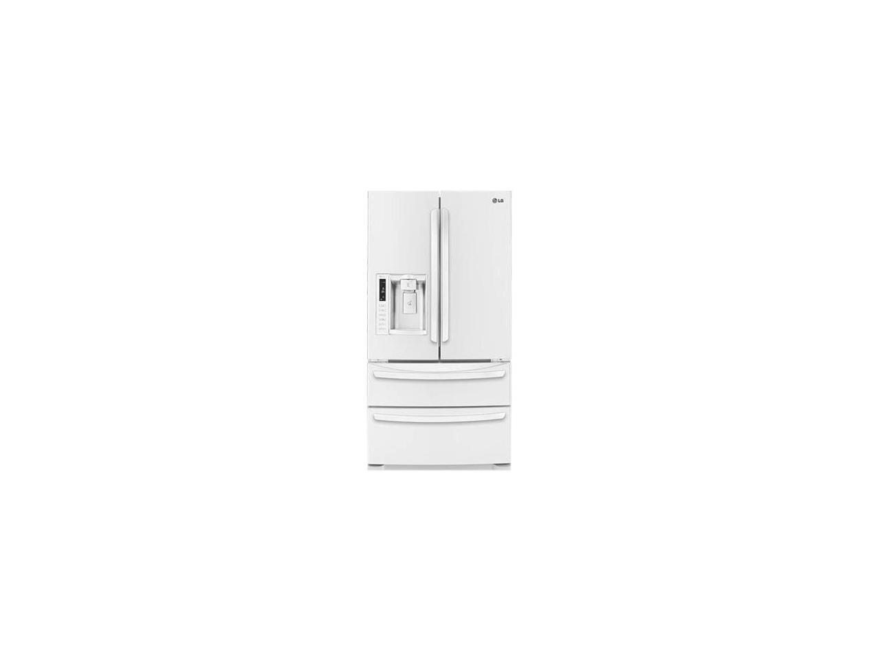 LG 27.5 cu.ft. Ultra-large 4 Door refrigerator with Slim SpacePlus Ice ...