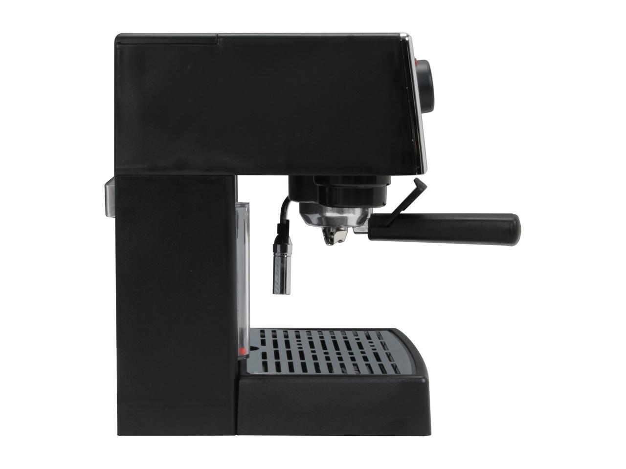 BRIEL ES62AFB Cadiz Espresso Machine Silver/Black - Newegg.com