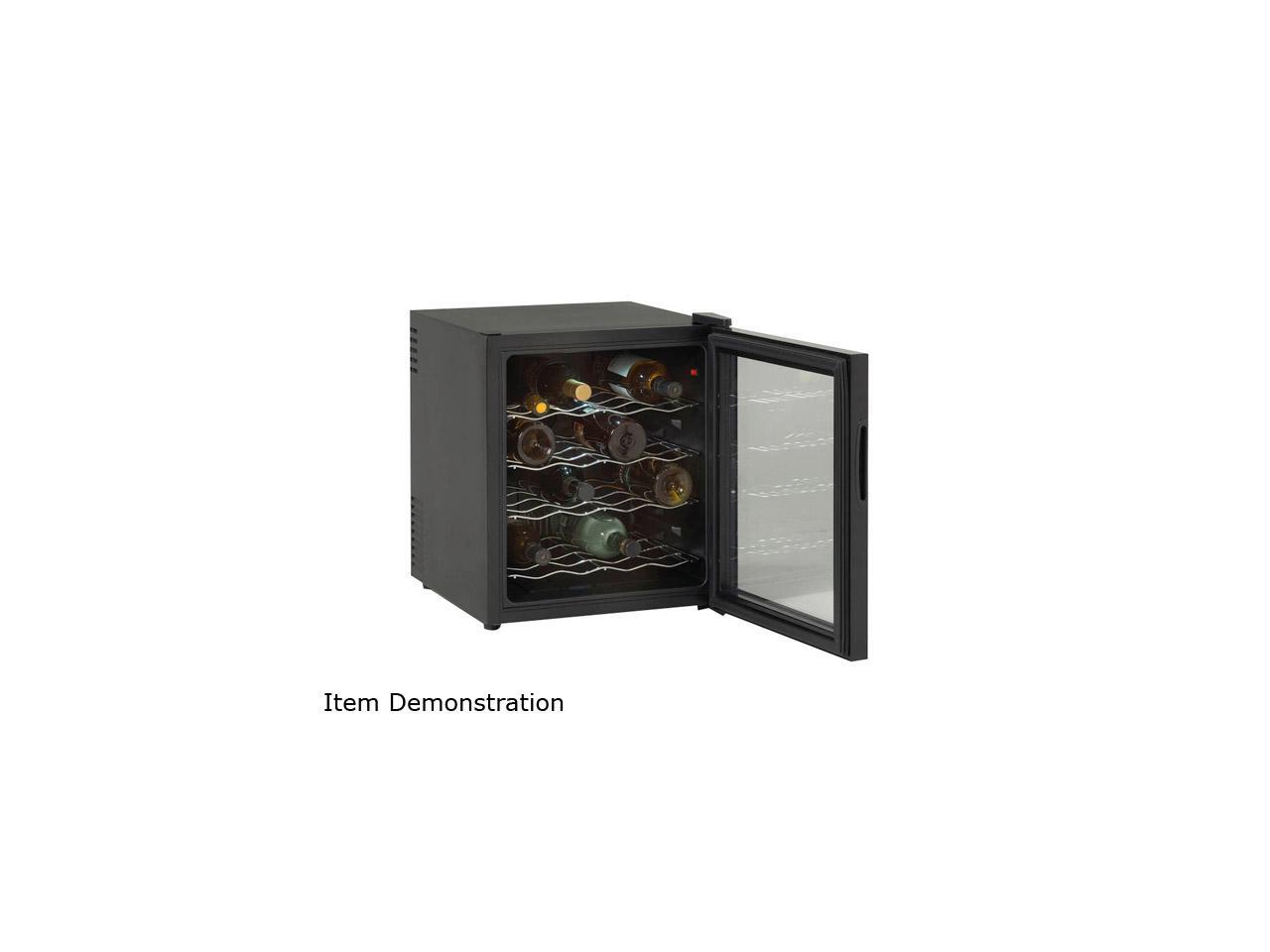 Avanti EWC1601B Thermoelectric Wine Cooler Black w/Glass Door - Newegg.com