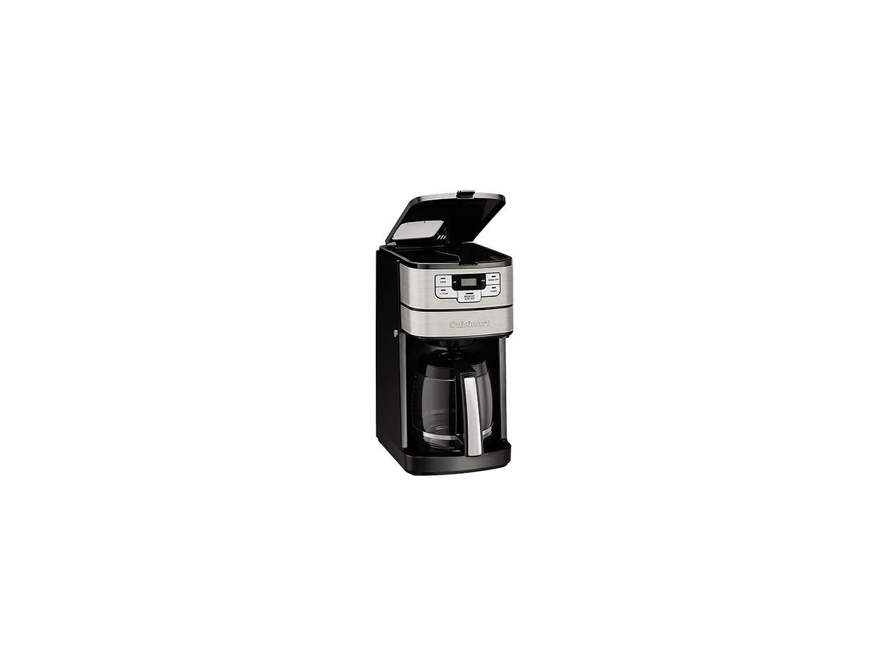 Cuisinart DGB-400 Black/Stainless Automatic Grind & Brew 12-cup ...