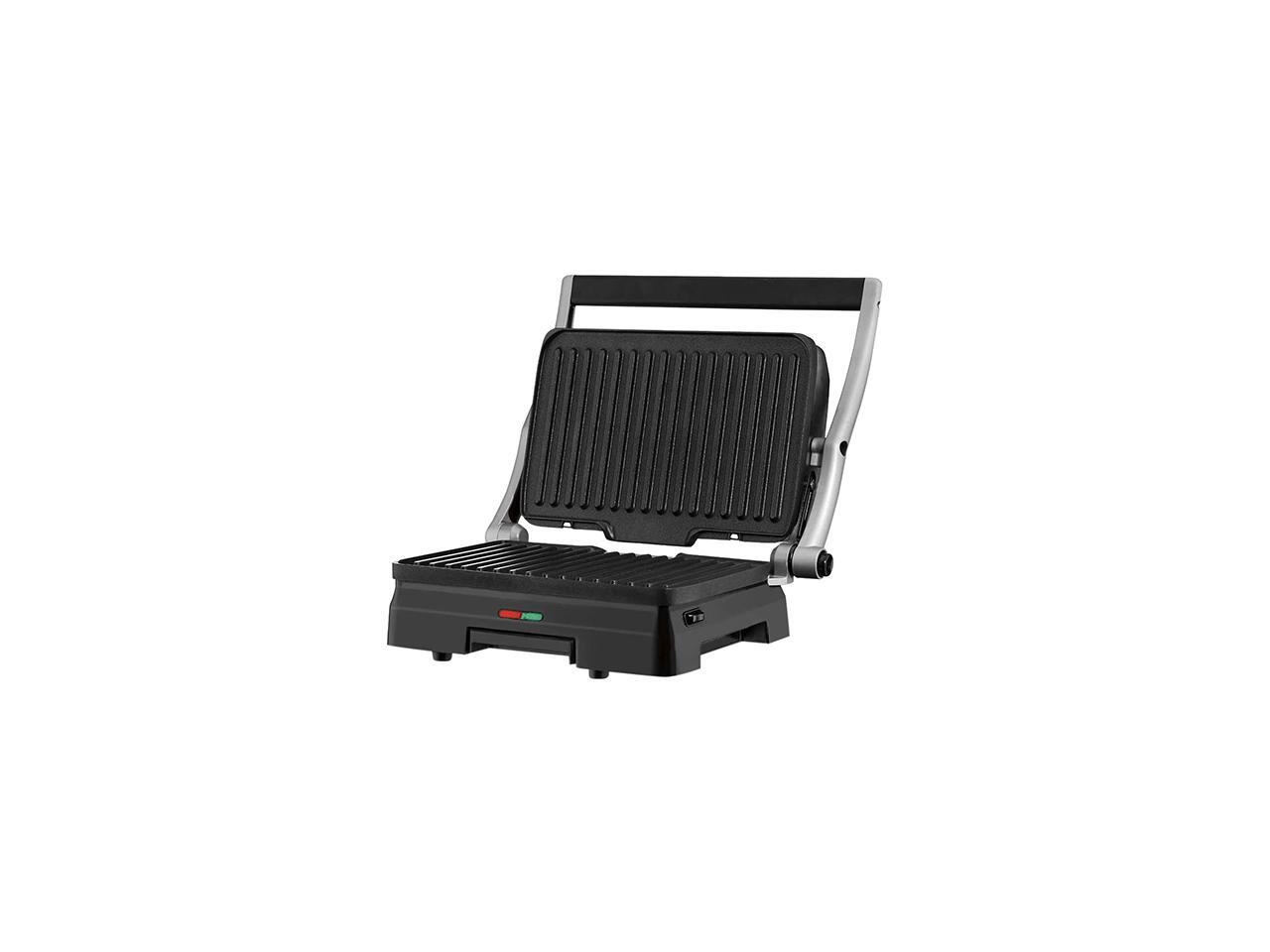 Cuisinart GR-11P1 Brushed Stainless Griddler Grill & Panini Press ...