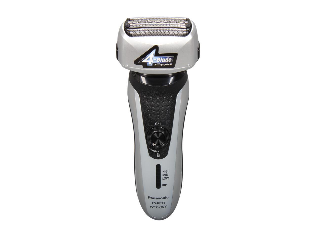 Panasonic ES-RF31-S 4-Blade Wet/Dry Shaver with Nanotech Blades and Arc ...