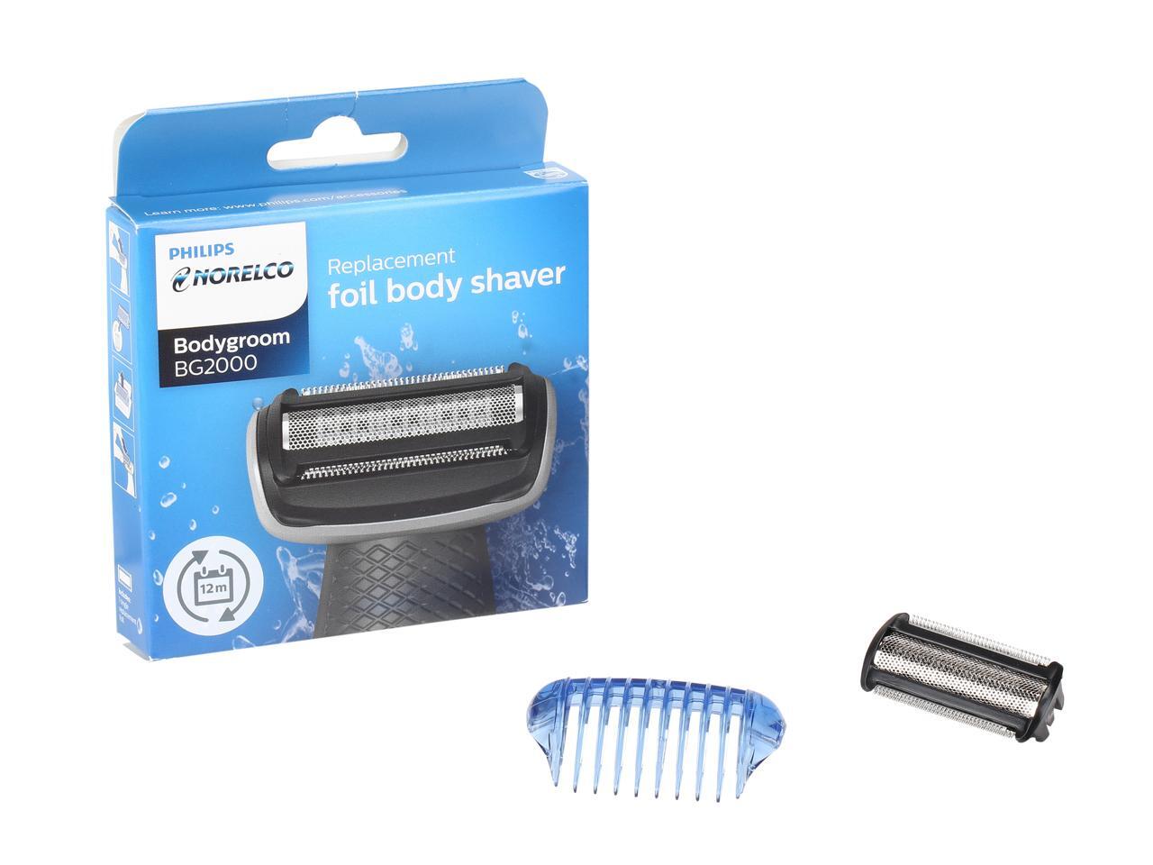 Philips Norelco BG2000/40 Bodygroom Replacement Foil Head - Newegg.com
