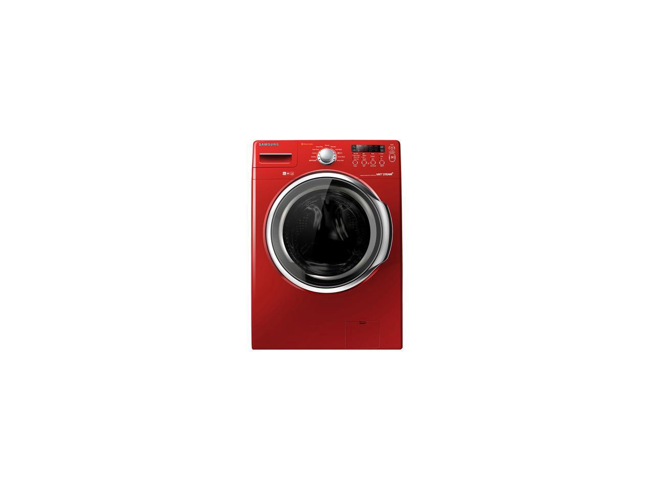 SAMSUNG WF331ANR Tango Red Front-Loading Washer - Newegg.com