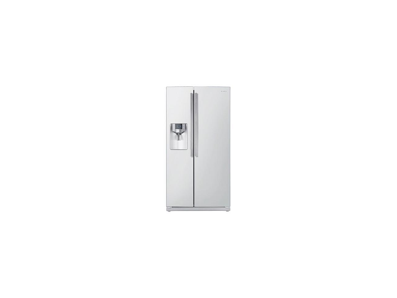 Samsung 26 cu. ft. Side by Side Refrigerator White RS263TDWP - Newegg.com