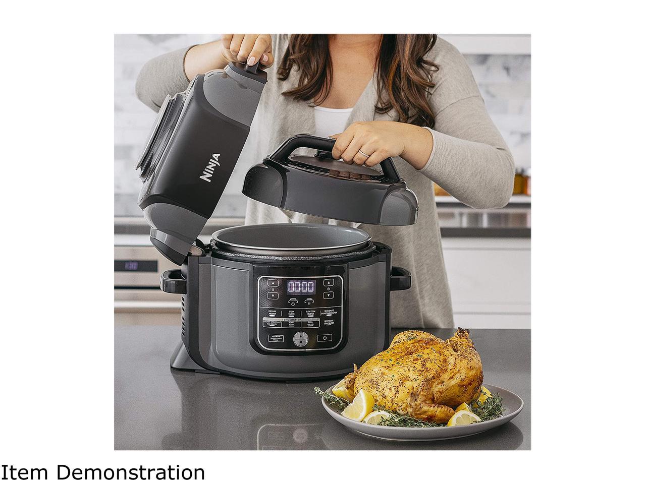 Ninja Foodi 9-in-1 6.2L Pressure Cooker & Air Fryer with High Gloss ...