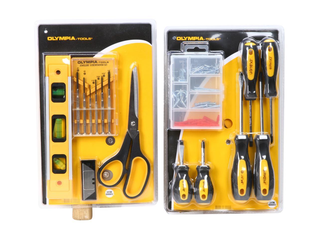 Olympia Tools 90-449 148pcs Tool Set with Bag - Newegg.com