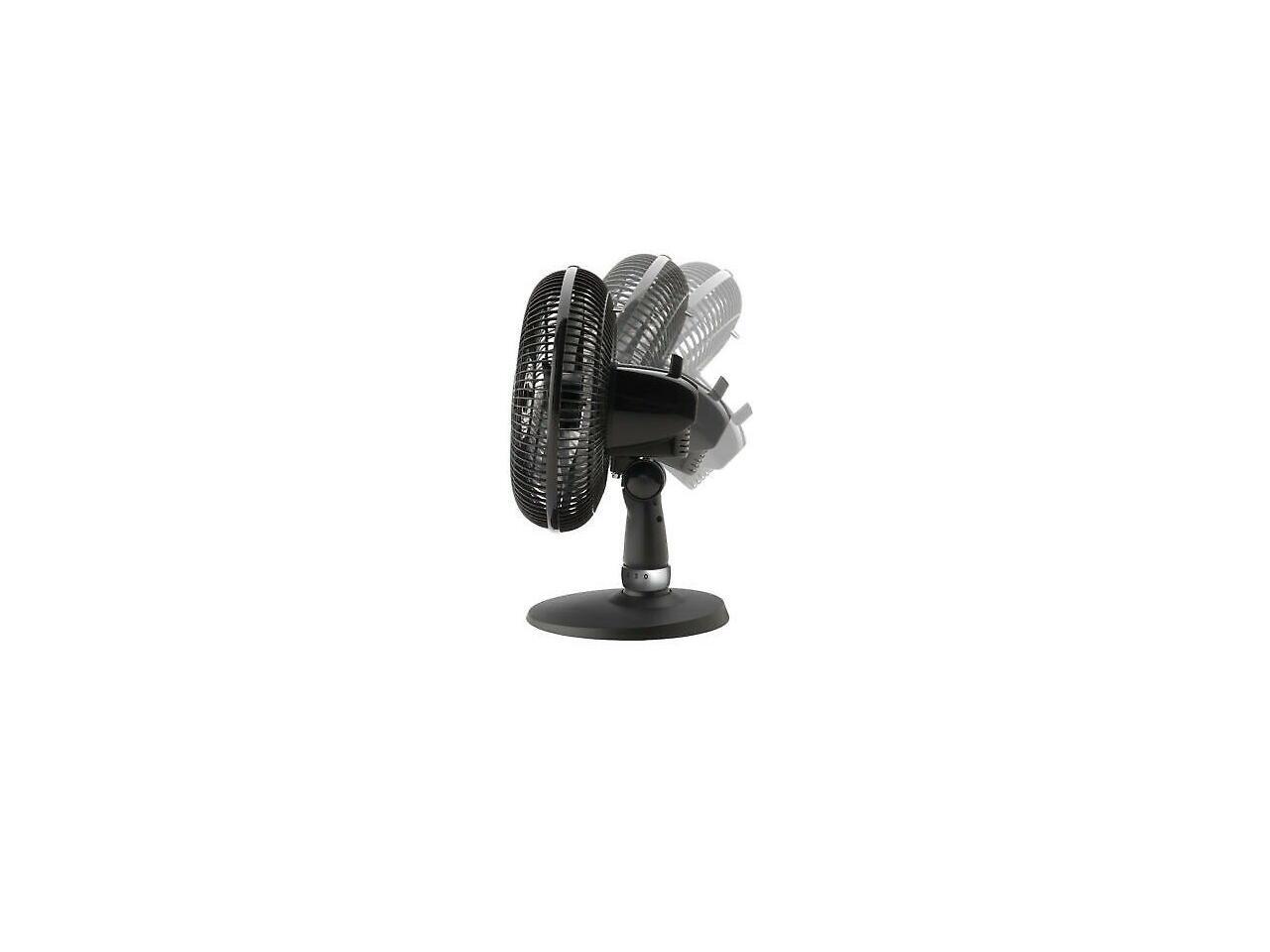 Lasko 12" Oscillating Performance 3 Speed Table Fan - Black - Newegg.com