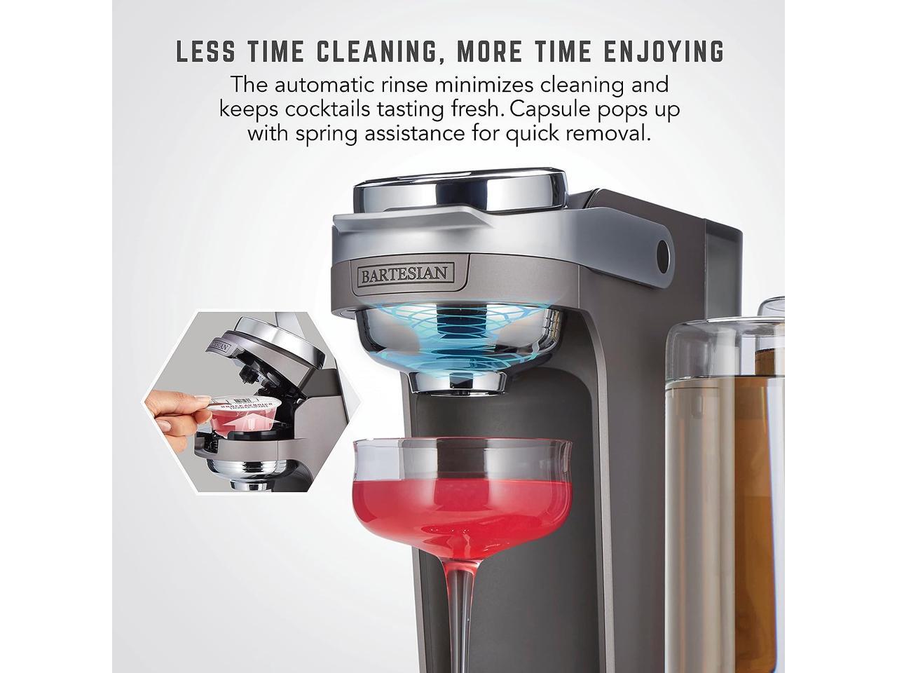 Bartesian 55310G Duet Cocktail Machine 2 Glass Spirit Bottles - Newegg.com