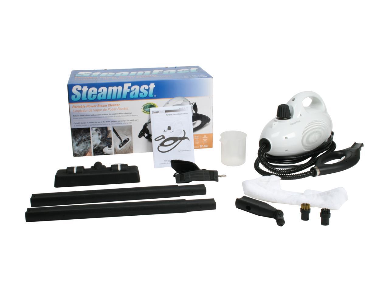 SteamFast SF-246 Portable Steam Cleaner White - Newegg.com