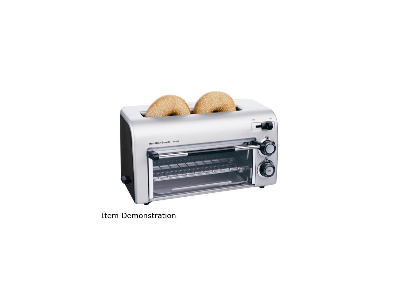 Hamilton Beach 22709 Silver Toastation II Toaster & Oven - Newegg.com