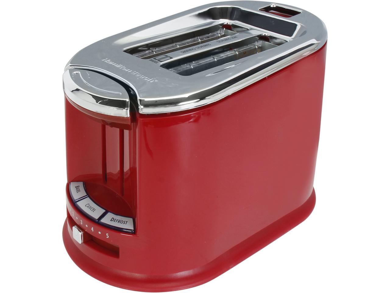 Hamilton Beach 22324 Red Ensemble SmartToast Extra-Wide Slot Toaster ...