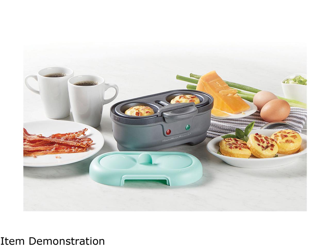 Hamilton Beach 25506F Teal Egg Bites Maker, 2 Egg Capacity - Newegg.com