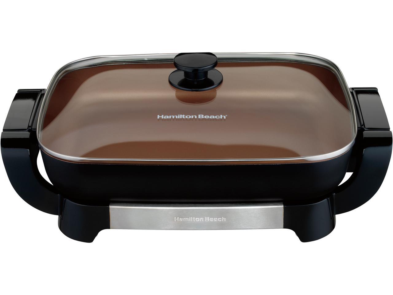 Hamilton Beach 38529K Durathon Ceramic Skillet with Removable Pan ...