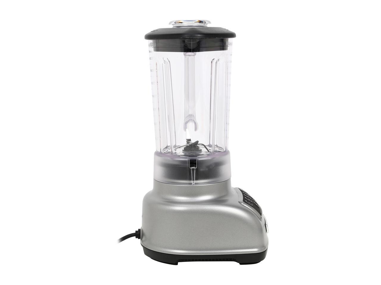 KitchenAid Die Cast Metal Base 5-Speed 56 oz. Blender Silver KSB1570SL ...