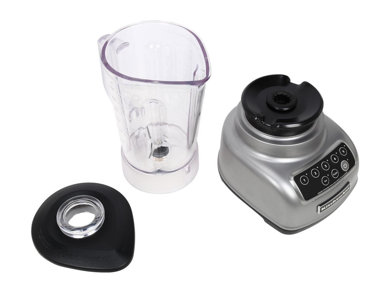 KitchenAid Die Cast Metal Base 5-Speed 56 oz. Blender Silver KSB1570SL ...
