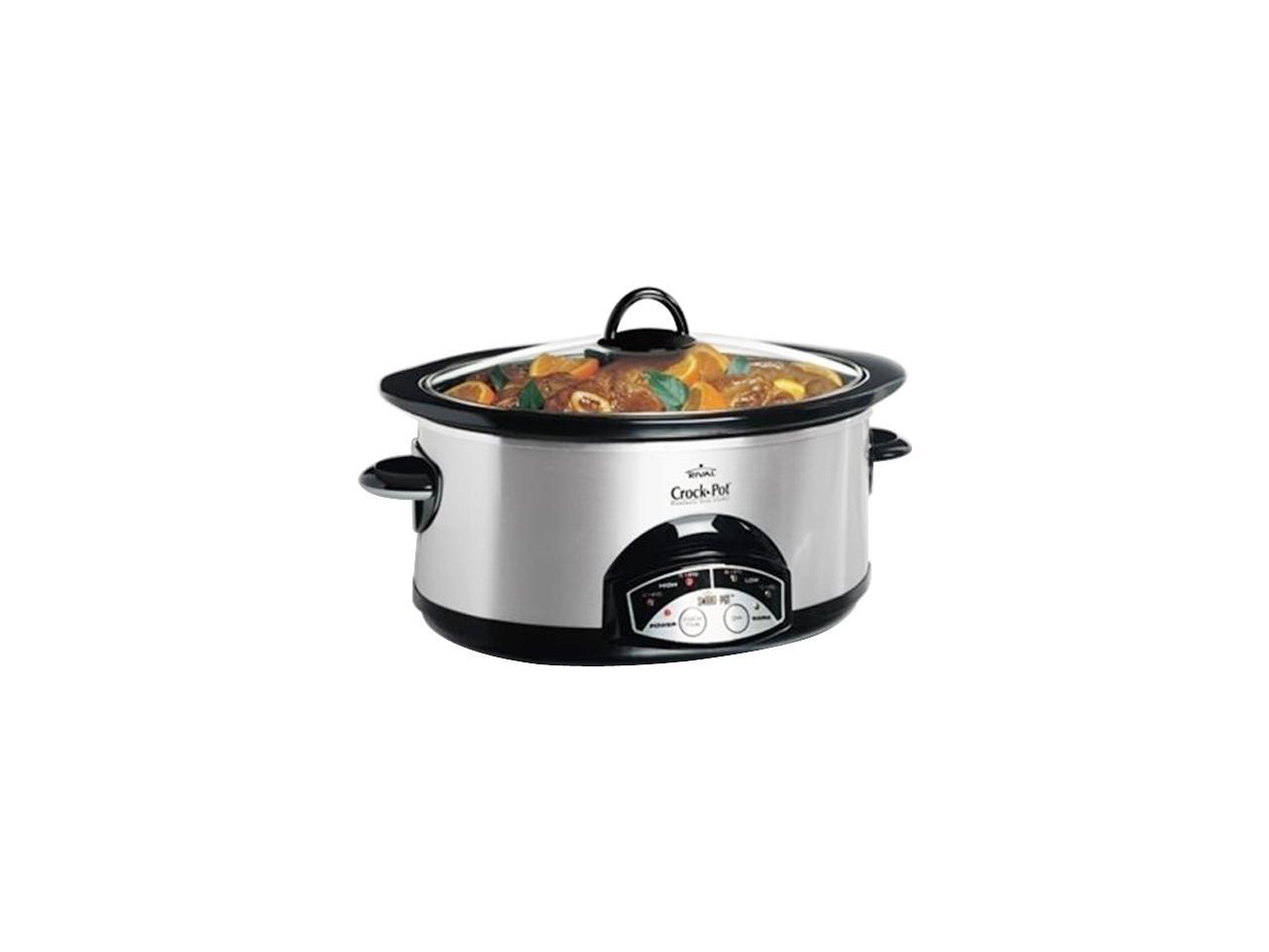 RIVAL SCVP600-W White 6 Quart Slow Cooker - Newegg.com