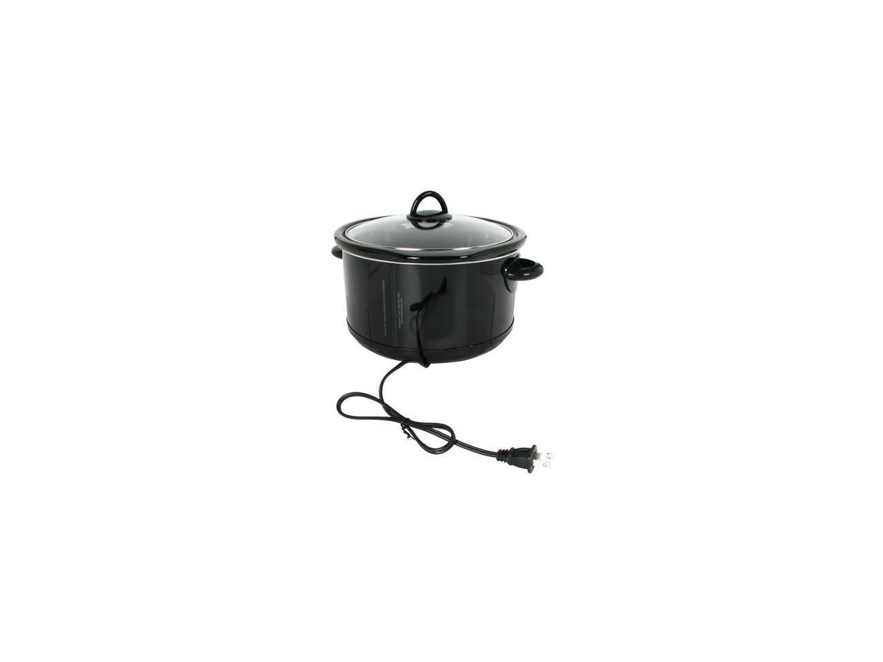 RIVAL SCRP500B-RIV Black 5 Quart "Smart Pot" Slow Cooker - Newegg.com