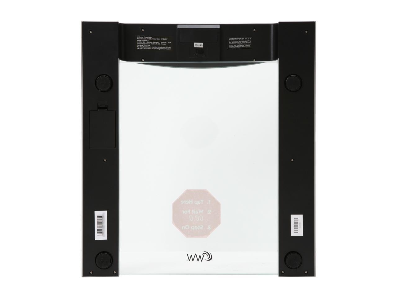 CONAIR WW48 Weight Watchers Glass Precision Electronic Scale - Newegg.ca