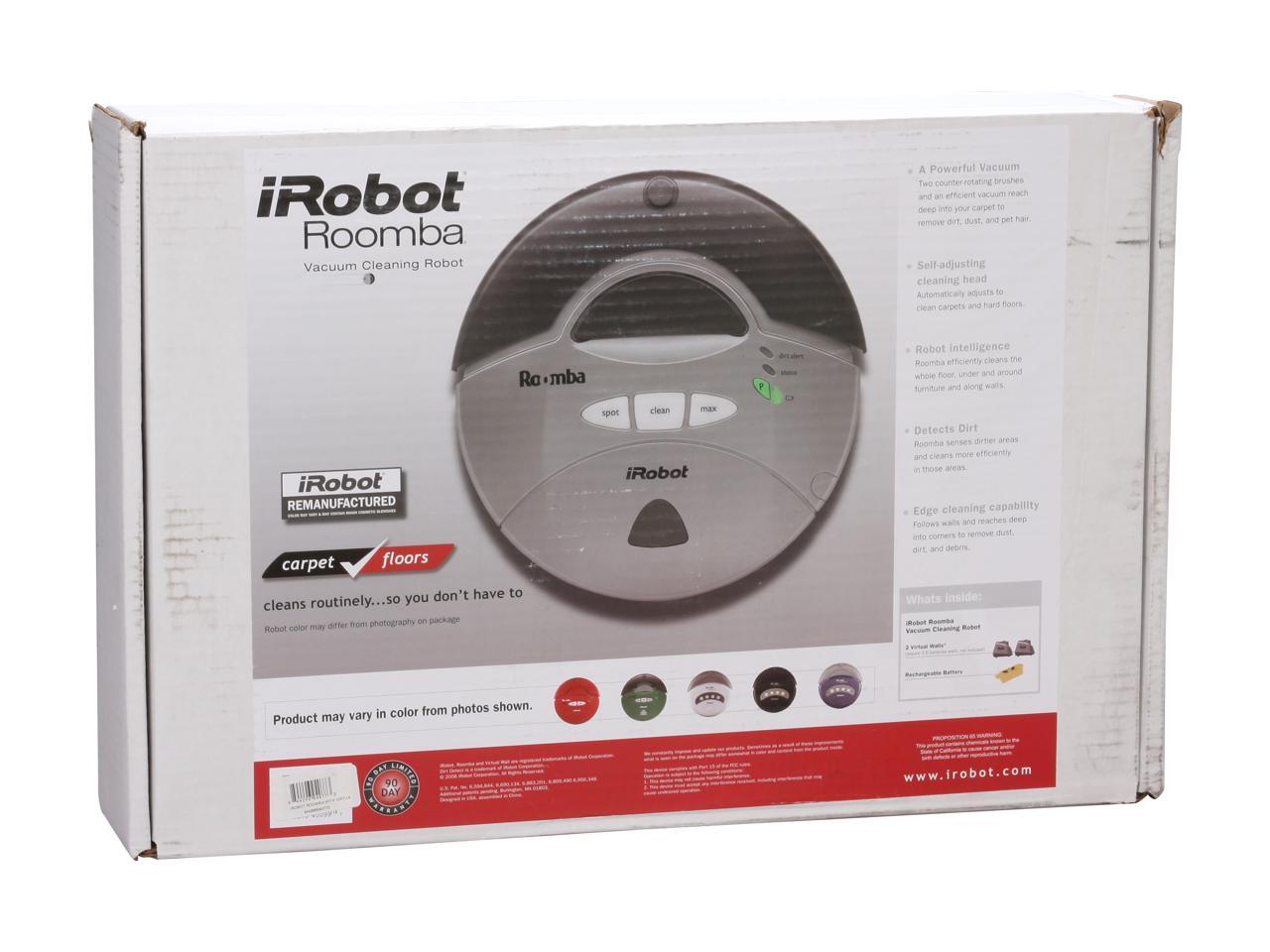 Refurbished: iRobot 4210 Roomba Vacuum Gray - Newegg.com