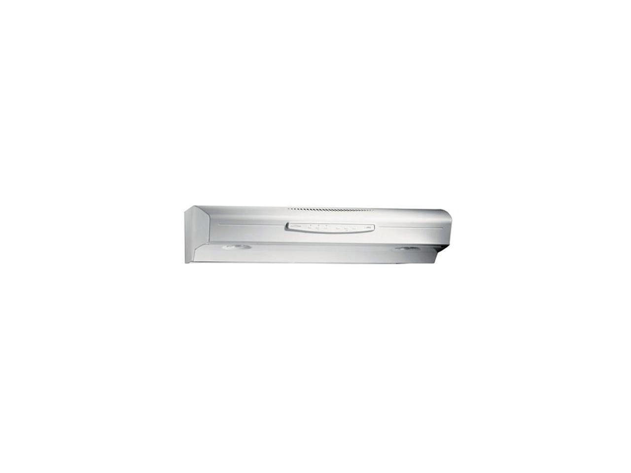 BROAN 36" Under Cabinet Hoods QS2 Series (Allure II) Range Hood QS236WW ...
