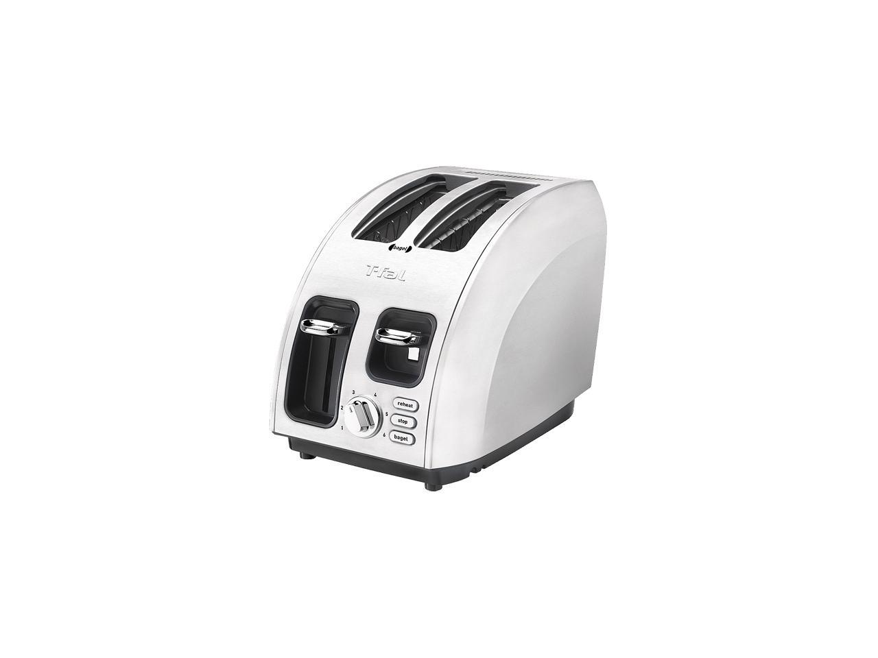 T-Fal TT5600004 Silver Avante Icon 2 Slice Toaster - Newegg.com