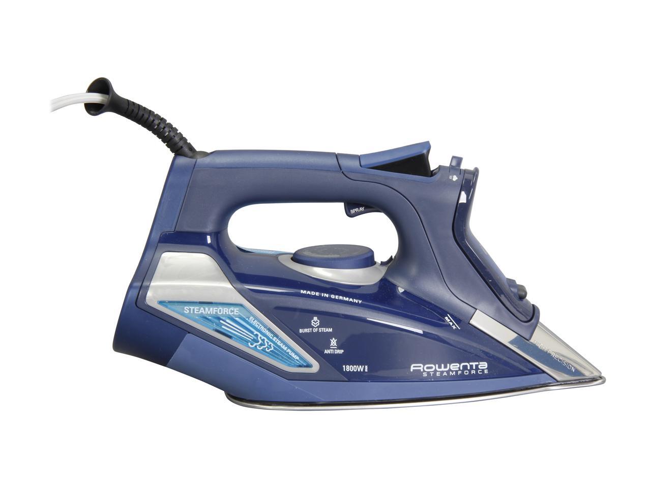 Rowenta DW9280 Steamforce Iron Blue - Newegg.com
