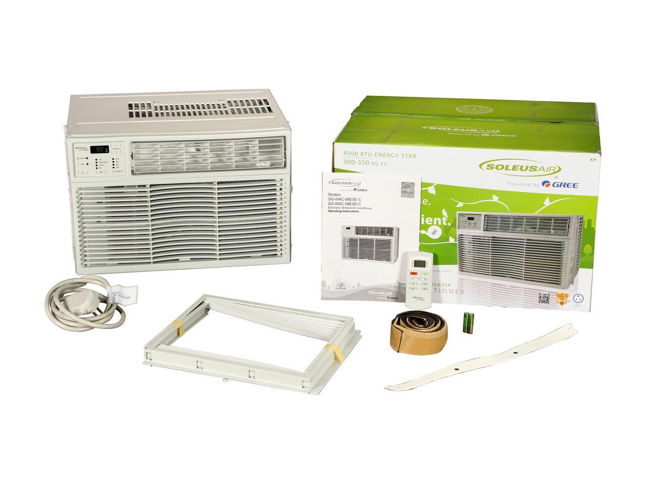Soleus Air Sg Wac 08ese C 8 000 Cooling Capacity Btu Window Air