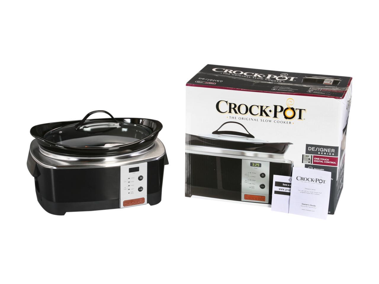 CROCK-POT SCCPQP600-B Black Designer Series Smart-Pot - Newegg.com