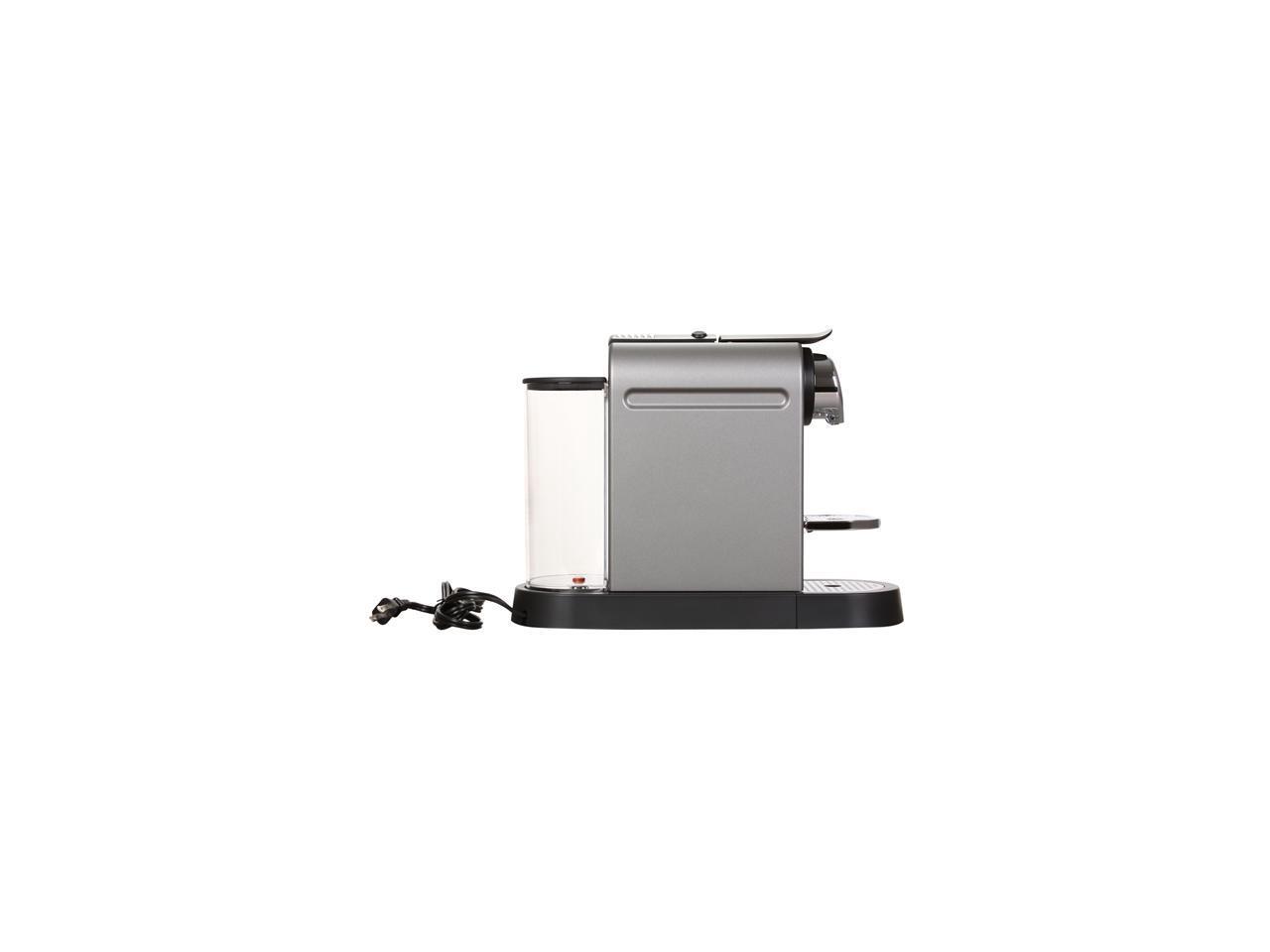 Nespresso CitiZ C110 Automatic Single Serve Espresso Mahcine-Steel Gray ...