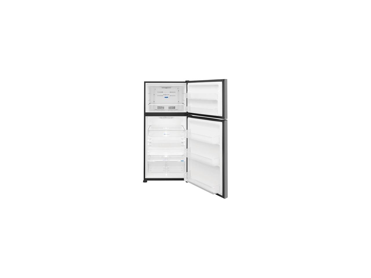 Frigidaire FFTR2045VS 20.0 Cu. Ft. Top Freezer Refrigerator - Stainless ...