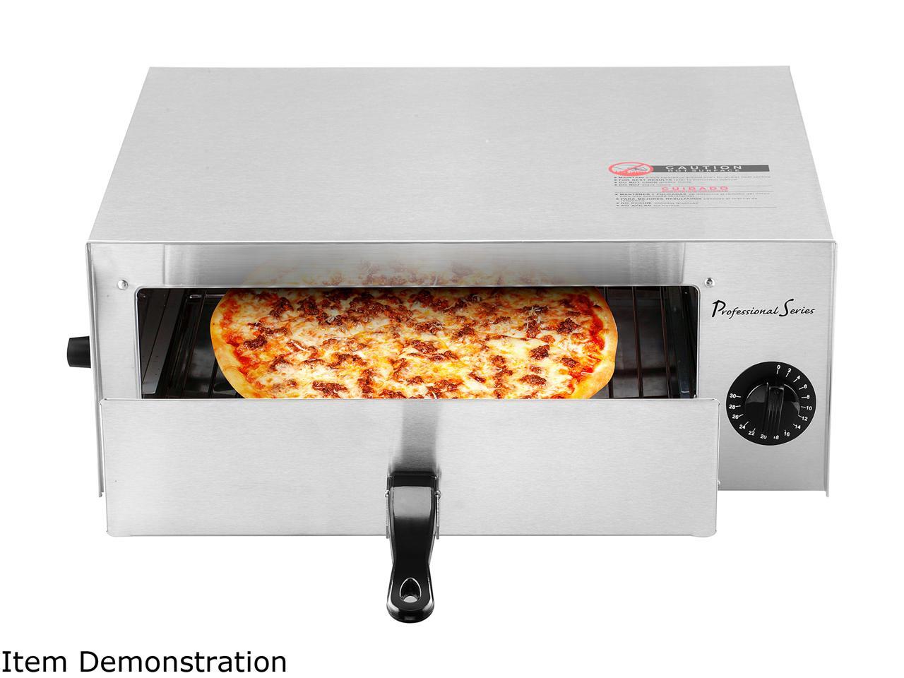 Continental Electric PS75891 Stainless Steel Pizza Oven Baker and ...